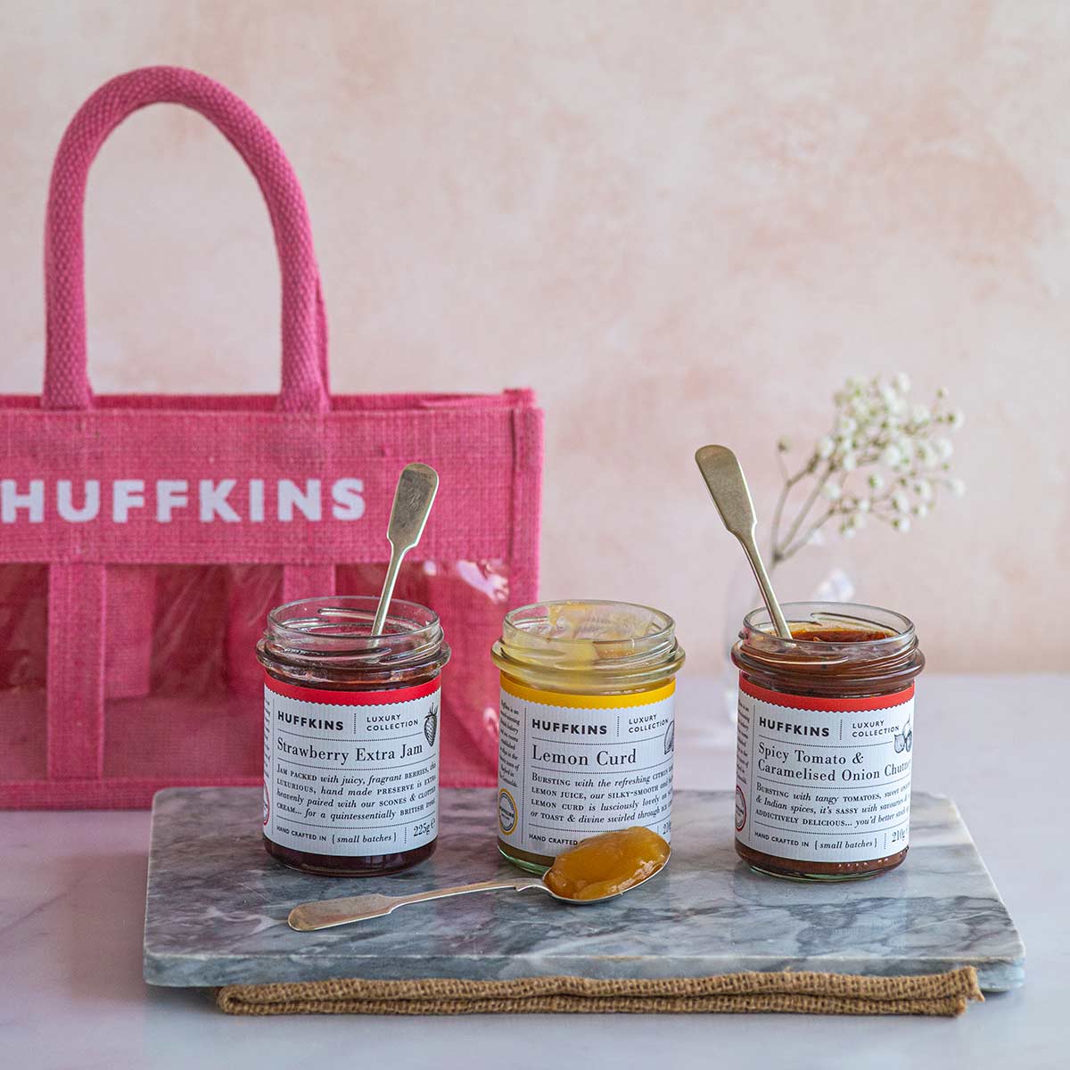 Luxury Chutney & Jam Selection Gift Set | UK Delivery & Huffkins UK