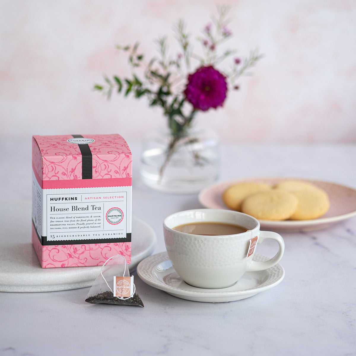 House Blend Tea Pyramids & Huffkins UK